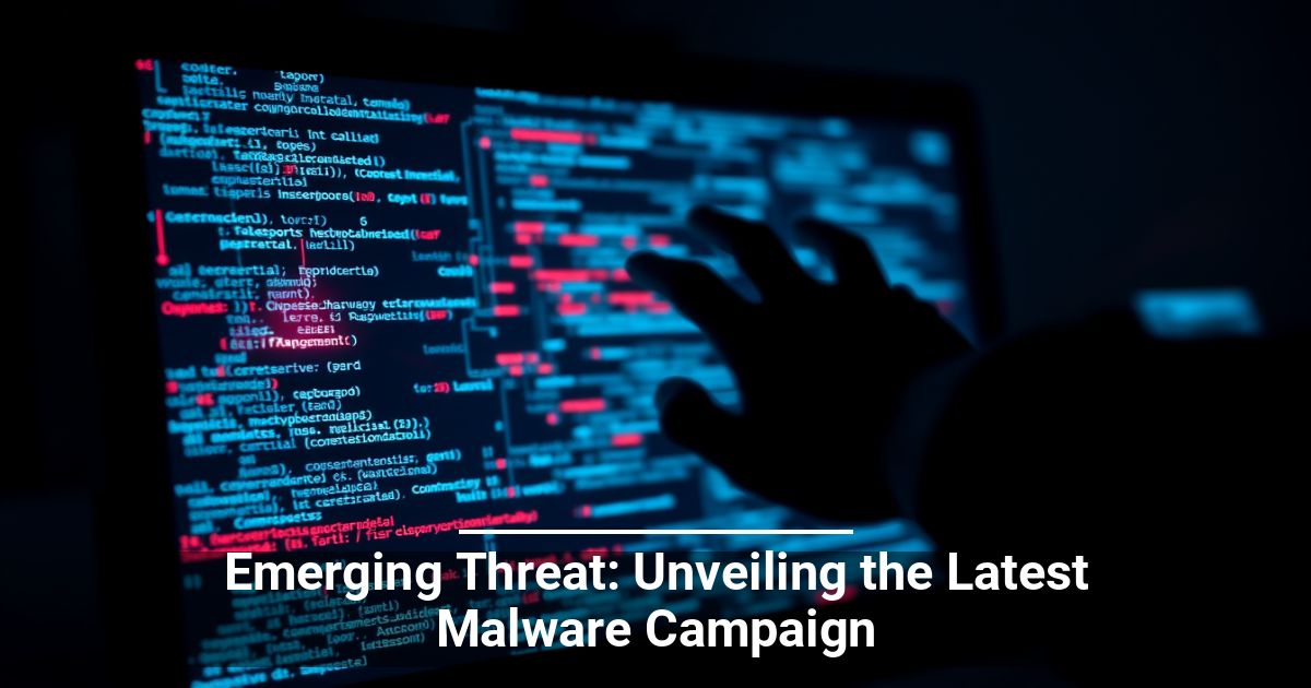 Emerging Threat: Unveiling the Latest Malware Campaign | Alpha & Omega ...